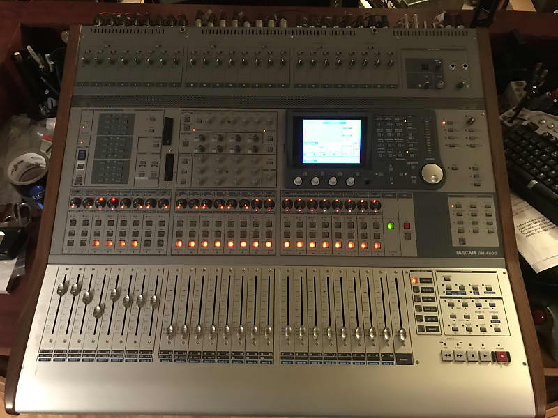 TASCAM DM-4800 Digital Mixer 2010s Gray | Reverb Canada