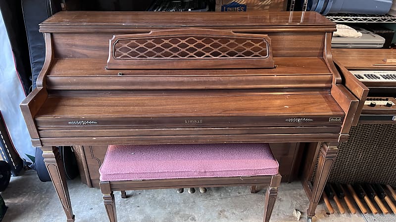 Kimball Artist Console - Wood Piano | Reverb