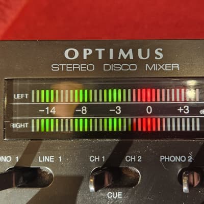 Optimus SSM-50 Stereo Disco Mixer | Reverb