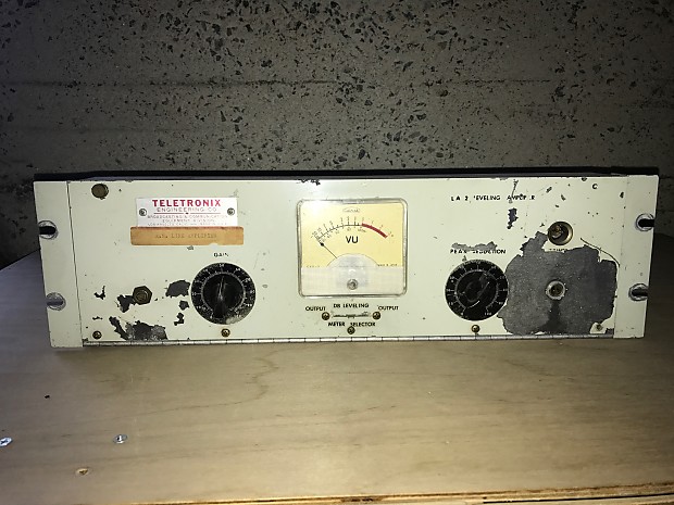 Rare Vintage TELETRONIX LA-2 Prototype | Reverb