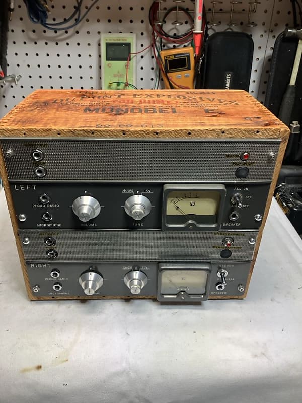 Akai M7 late 50's - grey metal and chrome | Reverb