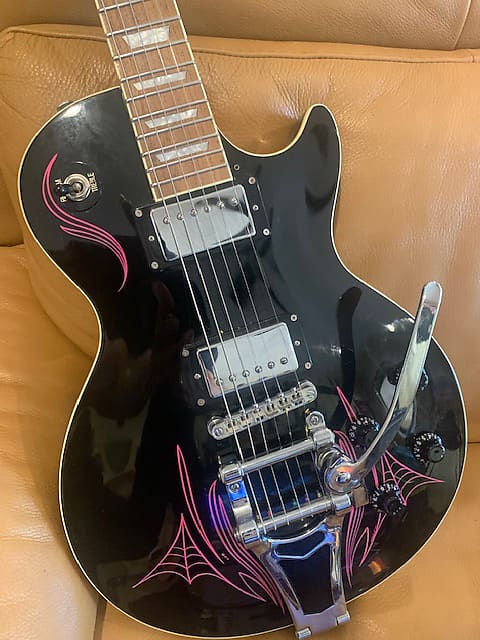 Sparrow Les Paul Guitar 2012 - BLACK | Reverb