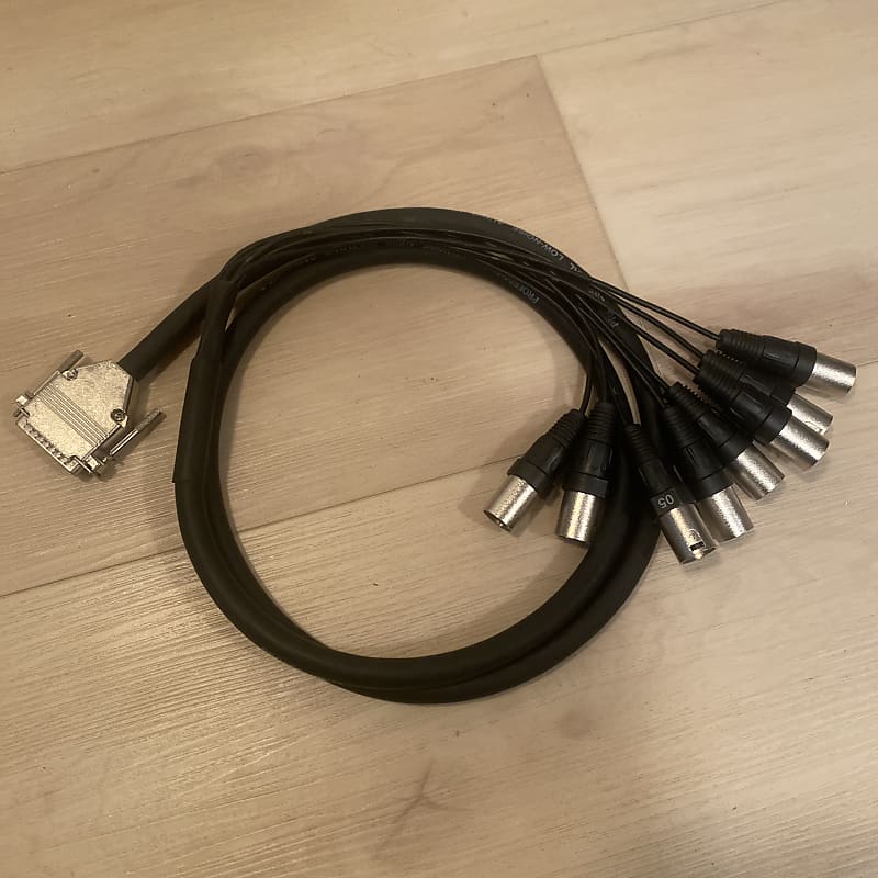 Cymatic Audio MC8 - 5 ft. DB25 to XLR Male 8 Channel Snake | Reverb