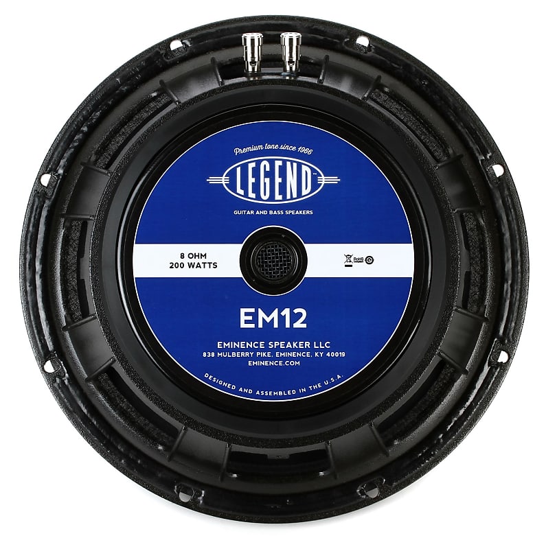 Eminence Legend EM12 12 inch 200-watt Replacement Speaker - 8 | Reverb