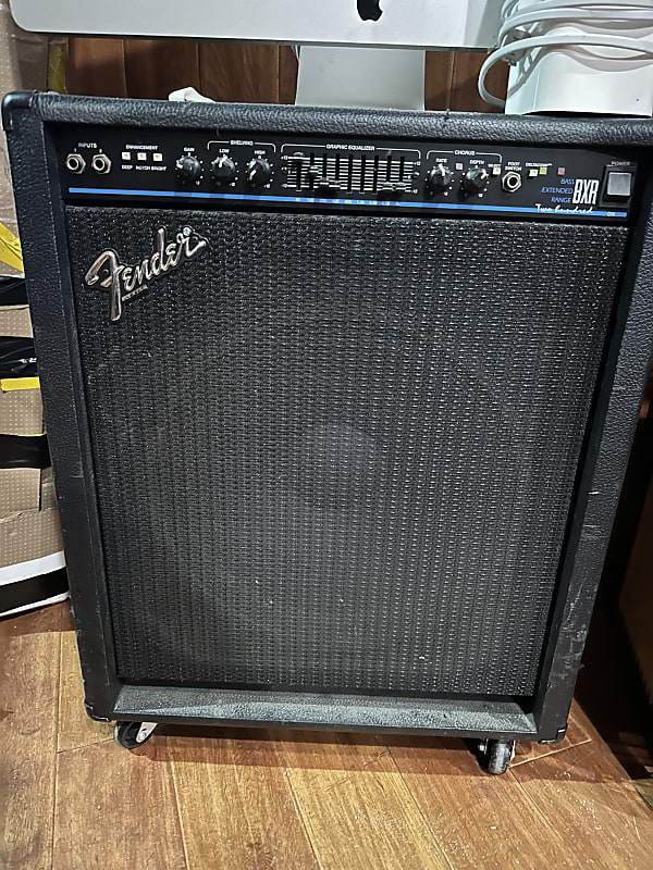 Fender BXR 200 Bass Amp late-90s - Black | Reverb