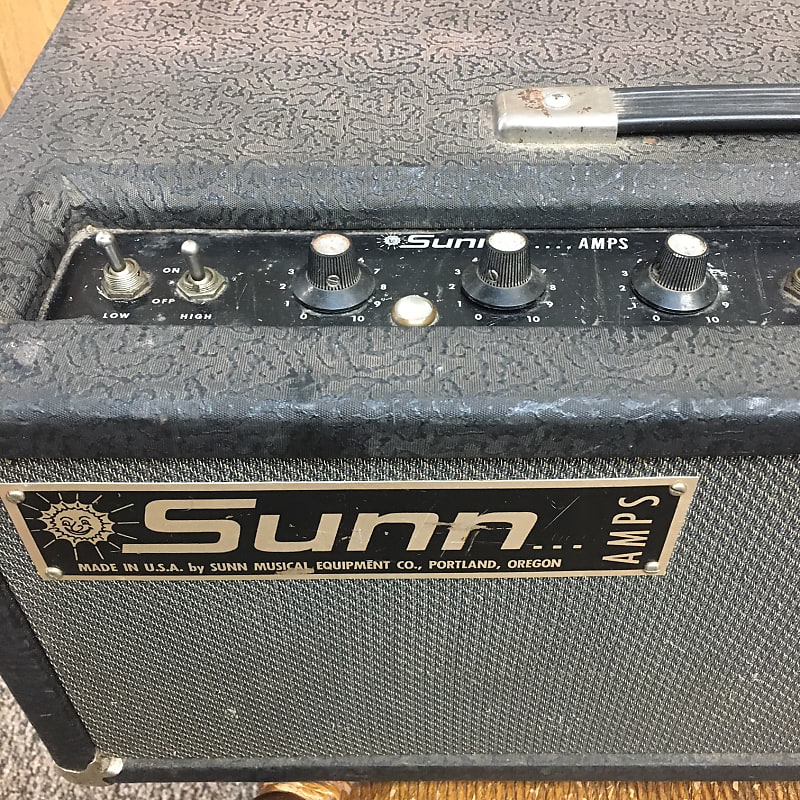 Vintage Sunn Tube Bass Amplifier 100S (C60?) Very Early | Reverb