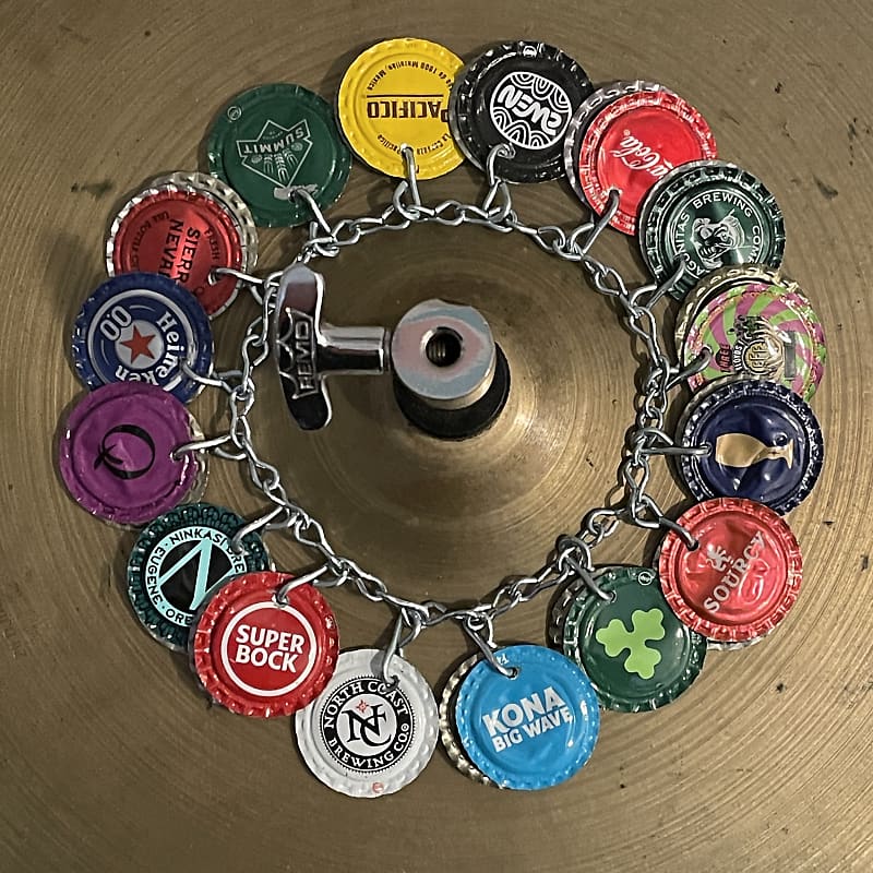 Upcycled Percussion - Bottle Cap Ching Ring - Hi Hat | Reverb