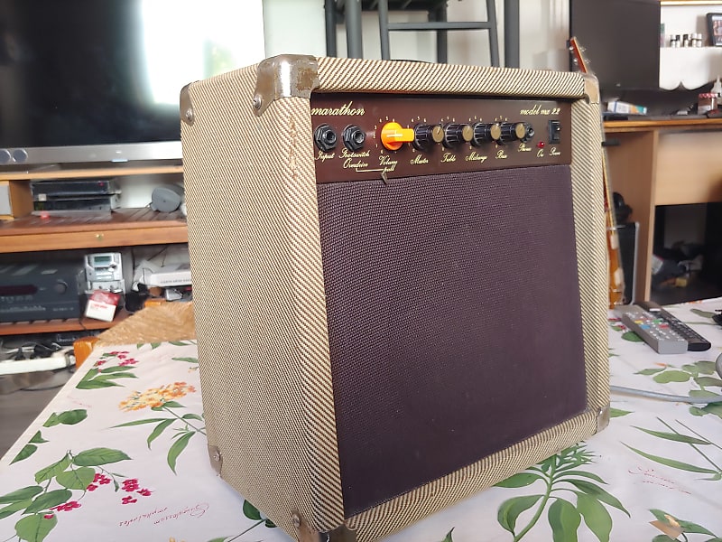 ampli guitare vintage Marathon MX 22 années 80 - Tweed | Reverb
