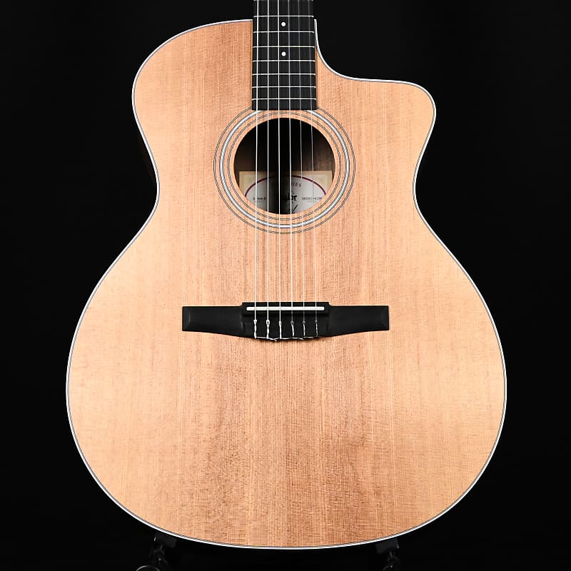 Taylor 214ce-N Nylon Acoustic Guitar 2024 (2208144196) | Reverb