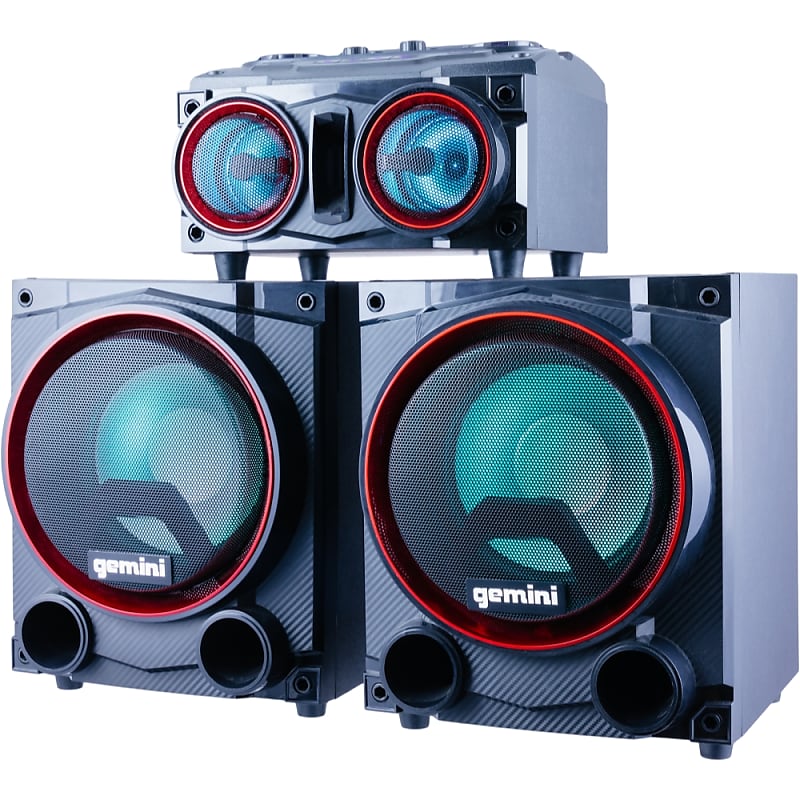 Gemini Sound GSYS-2000 Bluetooth LED Party Light Stereo | Reverb