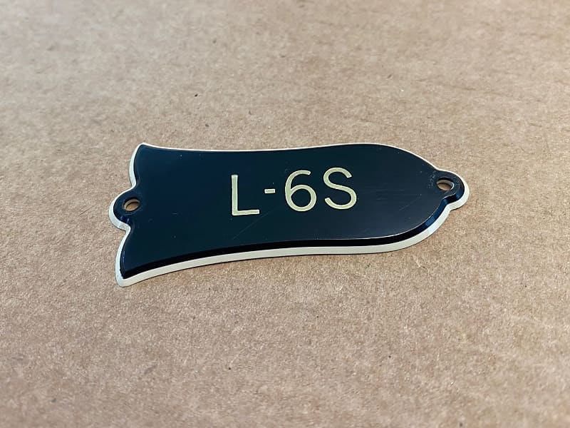 Gibson Vintage 1975 L6S 2 Ply Truss Rod Cover 1975 - 1980 | Reverb