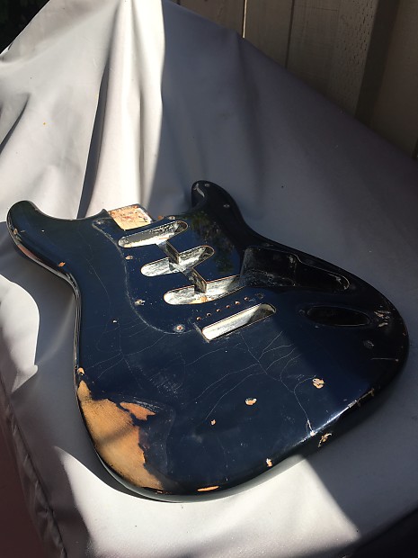 Fender Vintage 62 reissue USA Stratocaster distressed body | Reverb