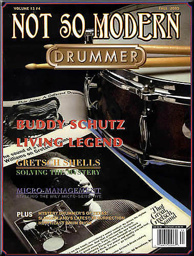Not So Modern Drummer Issue 13.4 Fall 2005 | Reverb