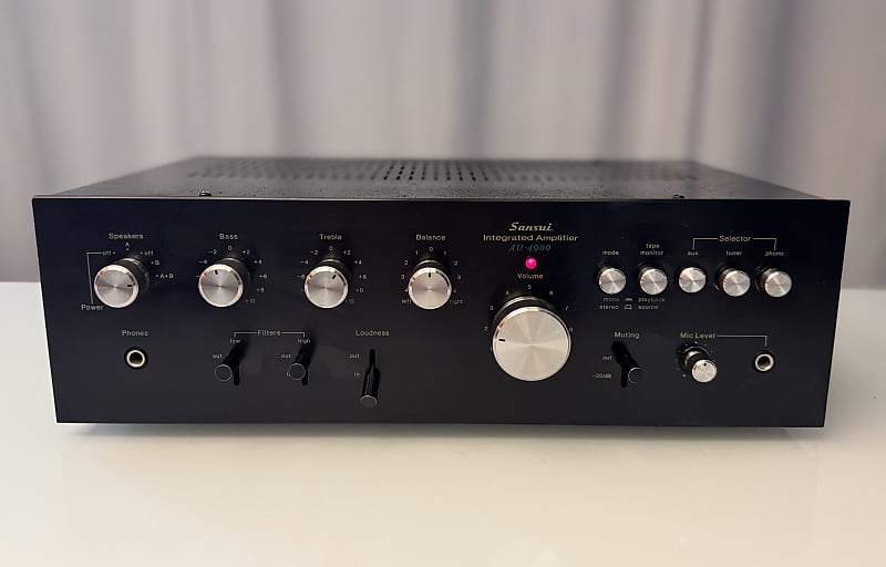 Vintage Sansui 💢 AU-4900 Integrated Stereo Amplifier - | Reverb
