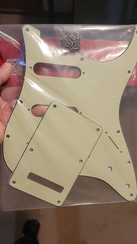 Kaish Stratocaster Pickguard (11 hole) - Mint Green | Reverb