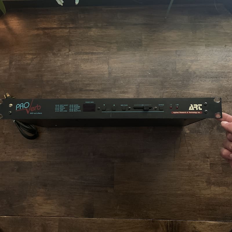 ART Pro Verb Midi and Effects Processor - Reverb/Delay | Reverb