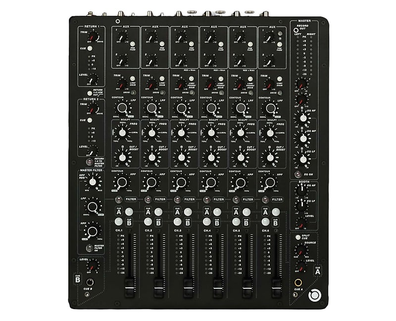 PLAYdifferently Model 1 6-Channel Premium Analog DJ Mixer | Reverb