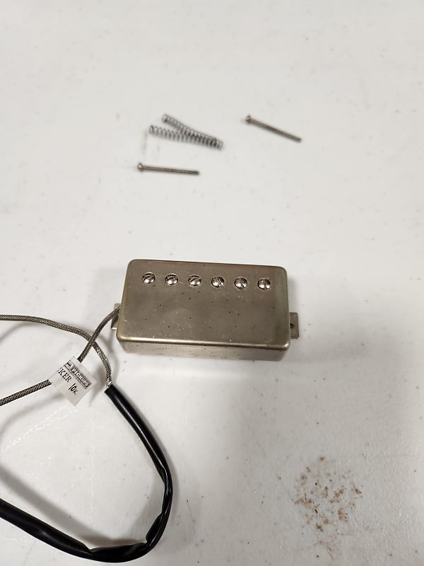 Lindy Fralin Pure PAF - Bridge - Raw Nickel | Reverb