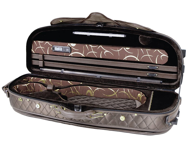Pedi Violin Case 8300 4/4 - Chocolate/Dark Brown w/ | Reverb