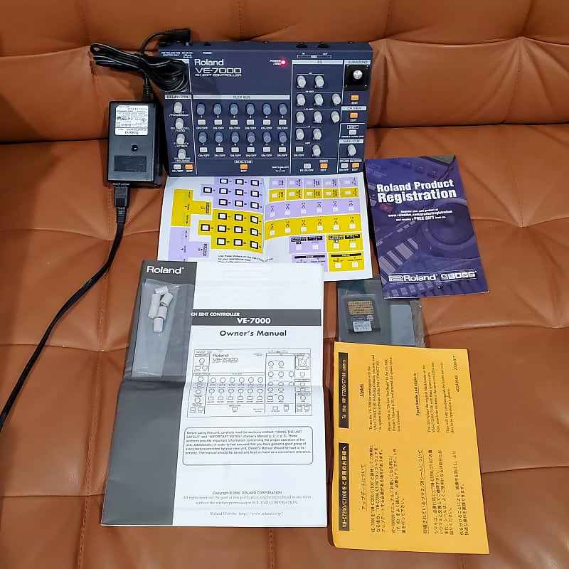 Roland VE-7000 Channel Edit Controller + PSB-1U 8MB Smart | Reverb UK