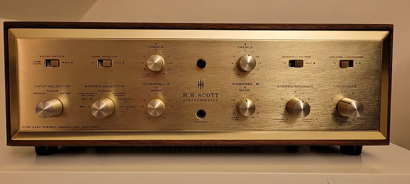 H.H. Scott 222C Integrated Amp | Reverb