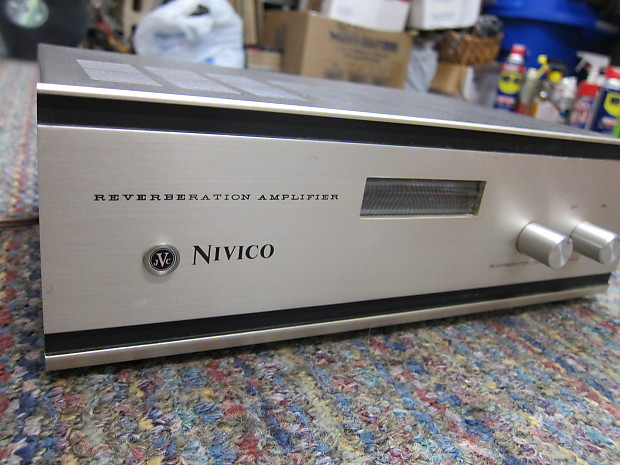 Vintage-Nivico-JVC-ECA-101E-Stereo-Tube-Reverb- Paperwork, | Reverb