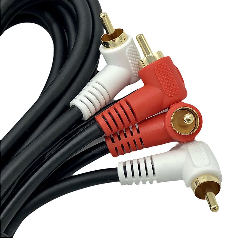 RCA Reverb Cable, Right Angle, Replacement for Marshall & | Reverb