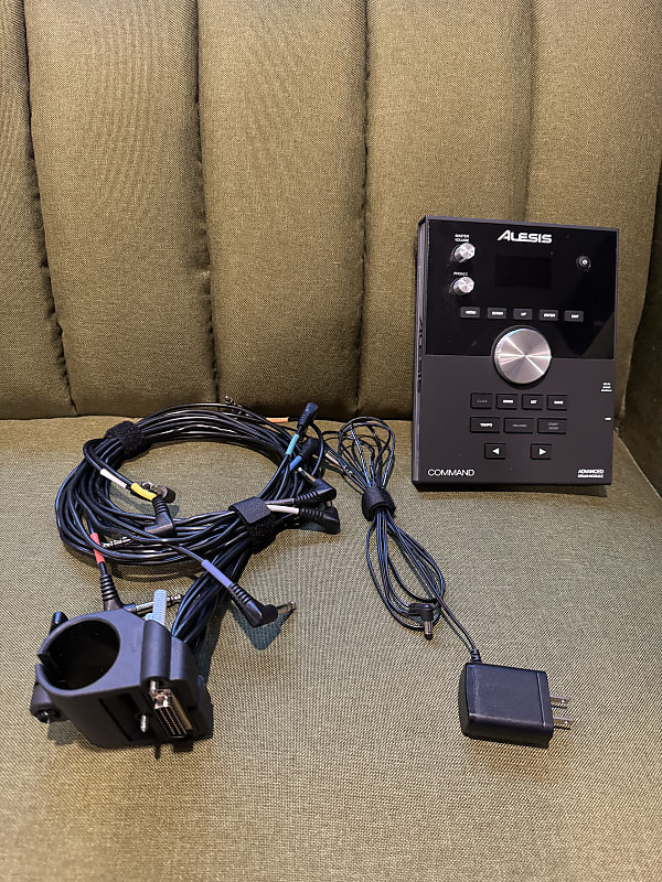 Alesis Command Advanced Drum Module w/ Cable Harness & Power | Reverb