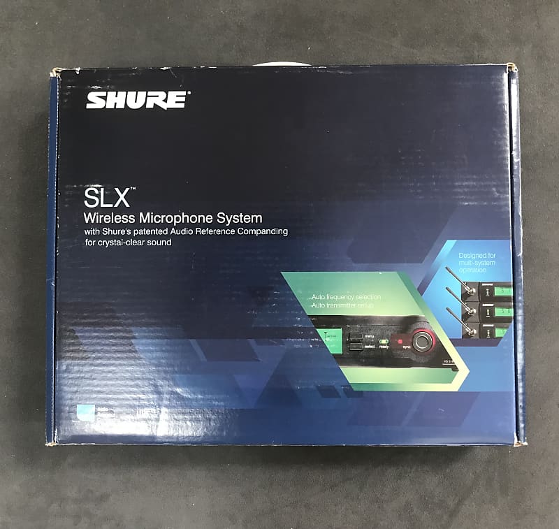 Shure SLX1/4 Radio transmitter set with PGA31 headset Mic | Reverb
