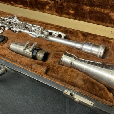 Vintage Harry Pedler & Co. Metal Clarinet Elkhart IN | Reverb