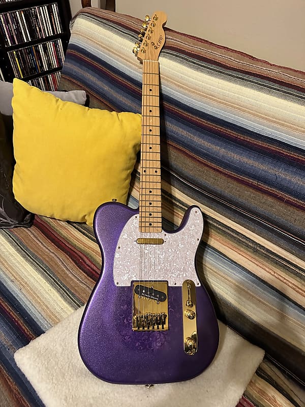 SMW Custom Telecaster 2000-2010 - Purple Paisley Burst | Reverb