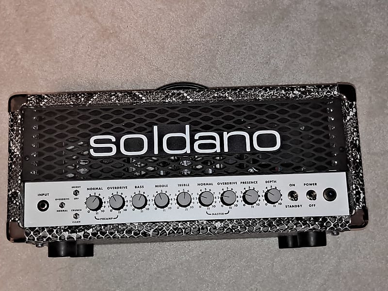 Soldano SLO-30 amplifier Snakeskin | Reverb