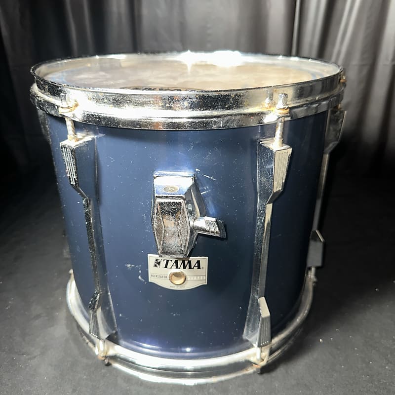 Tama Rockstar-DX 12x10 Ride Tom - Metallic Blue | Reverb