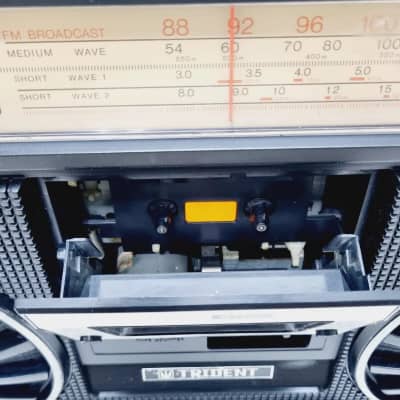 Vintage Trident CX-449F Boombox Ghettoblaster Stereo Radio | Reverb