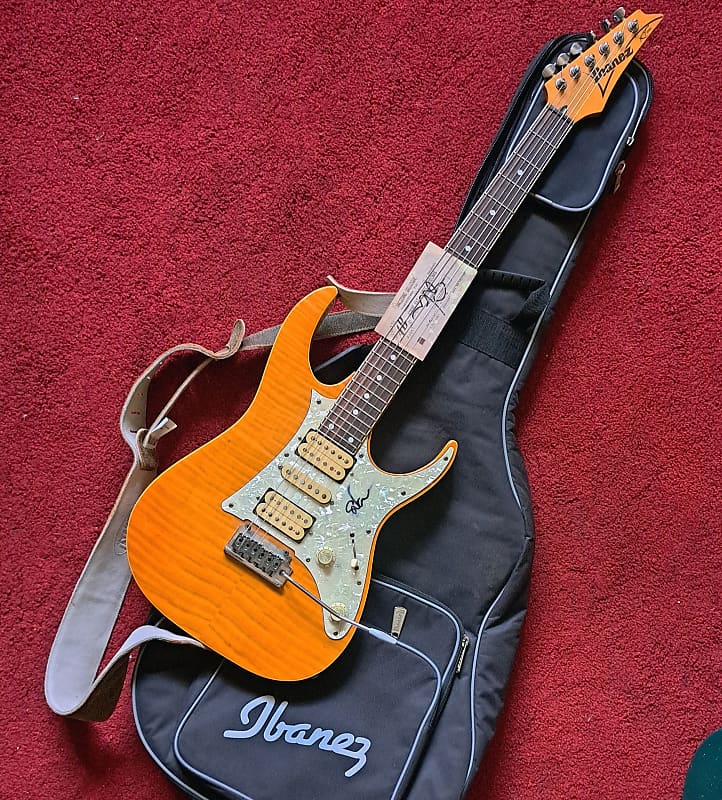Ibanez RT650 autographed by Steve Vai + concert autograph MIJ | Reverb
