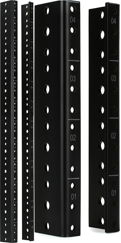 Gator GRW-RACKRAIL-12U Rack Rails - 12U Pair Bundle with | Reverb