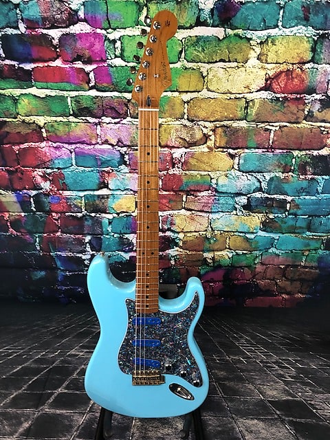 Custom Stratocaster Style Guitar | Reverb