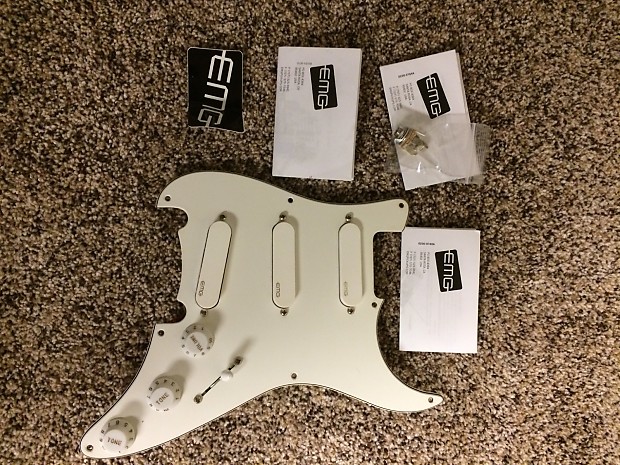 EMG SA pickup set wired with EXG and SPC tone circuits, G&L | Reverb