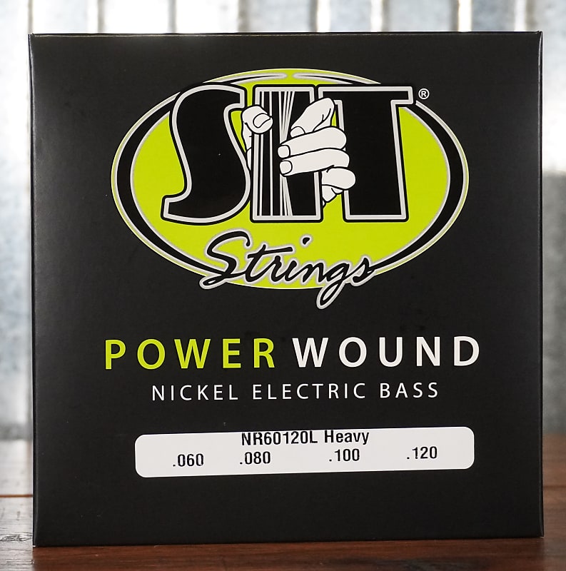 SIT Strings Power Wound 4 String Heavy Nickel Bass Set | Reverb