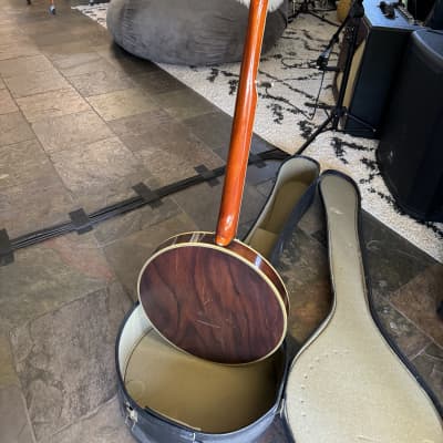 Vintage Conquerer Plectrum Resonator Banjo, 1970s | Reverb