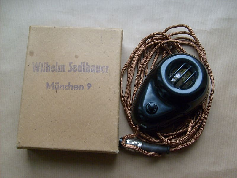 Microphone Wilhelm Seldbauer Fha 32 Vintage 1950 | Reverb