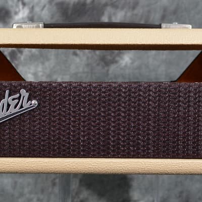 Fender Champ Empty Head Shell Blonde w Oxblood Grill w FAST | Reverb