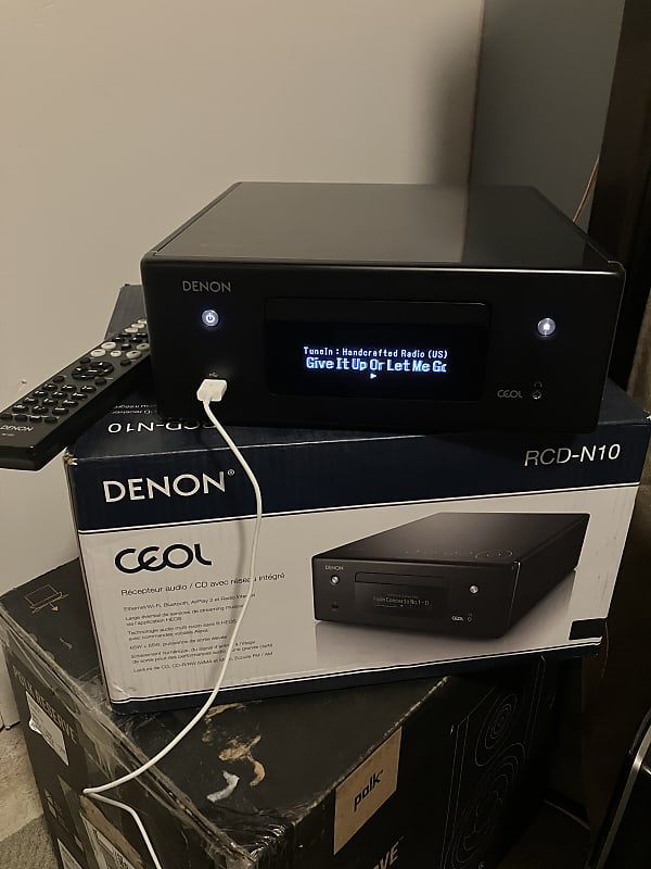Denon RCD-N10 - Black | Reverb