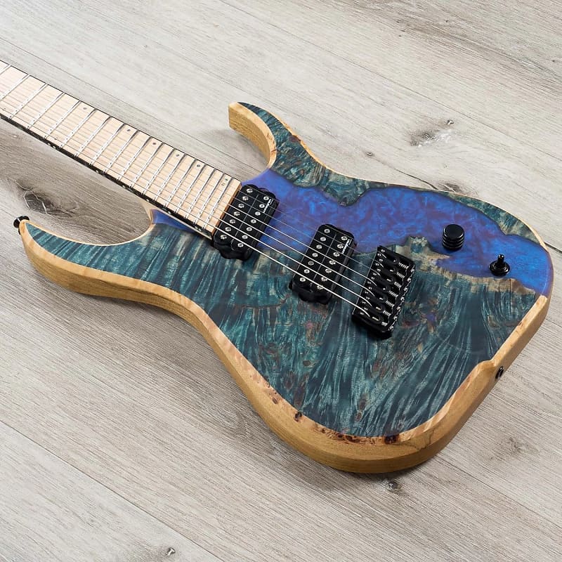 Mint Skervesen Raptor 7 7-String Multi-Scale Guitar, Maple | Reverb