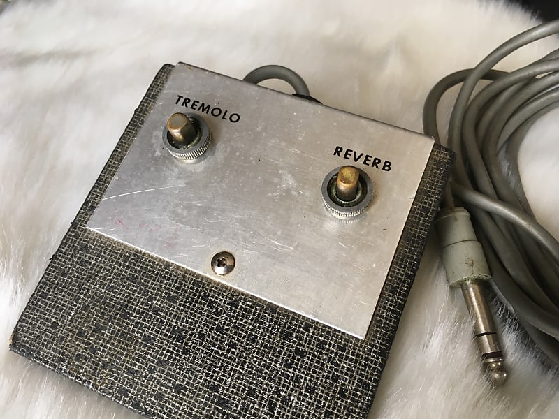 Silvertone 1484 Twin Twelve VINTAGE FOOTSWITCH 1960s | Reverb