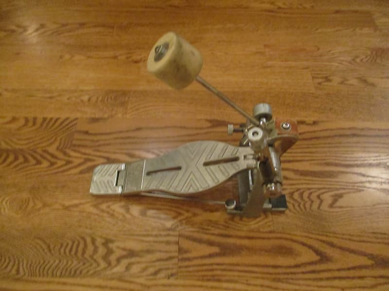 Pearl Vintage Bass Drum Pedal, 1970s Leather Strap Drive - | Reverb