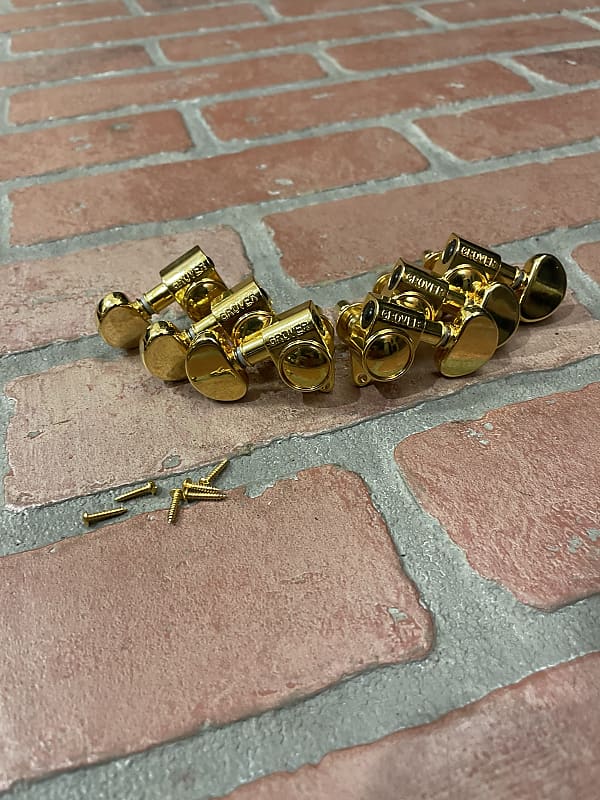 Grover 3+3 Gold Tuners | Reverb