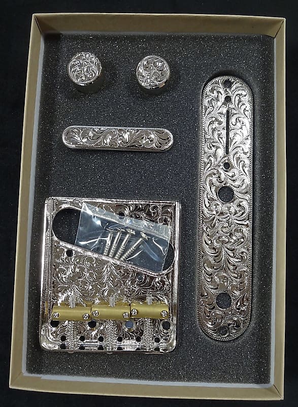 El Dorado Hand-Engraved Telecaster™ Guitar Parts Set - New in | Reverb