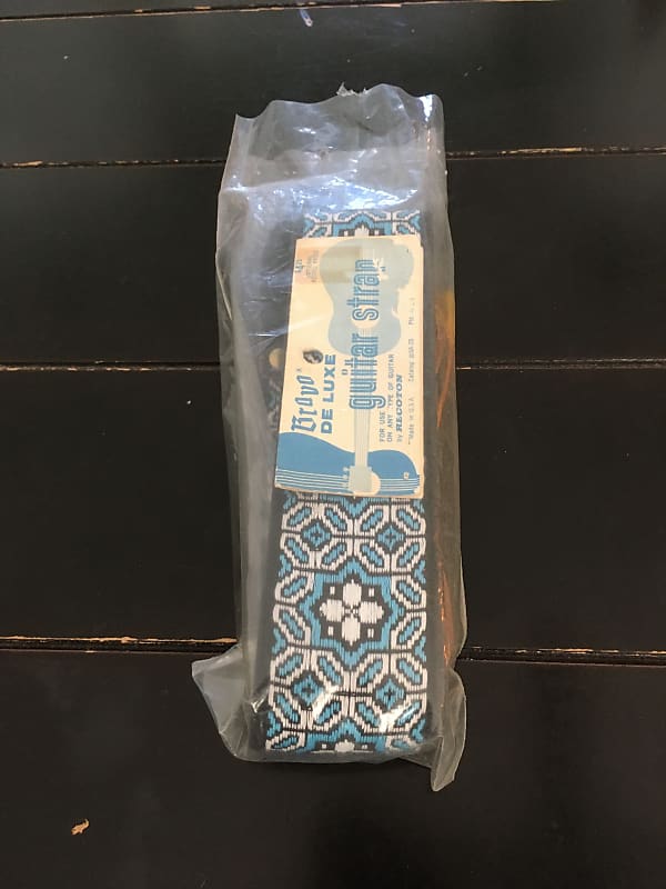 Vintage 1960s/70s Bravo Guitar Strap Ace Style Bobby Lee Type | Reverb