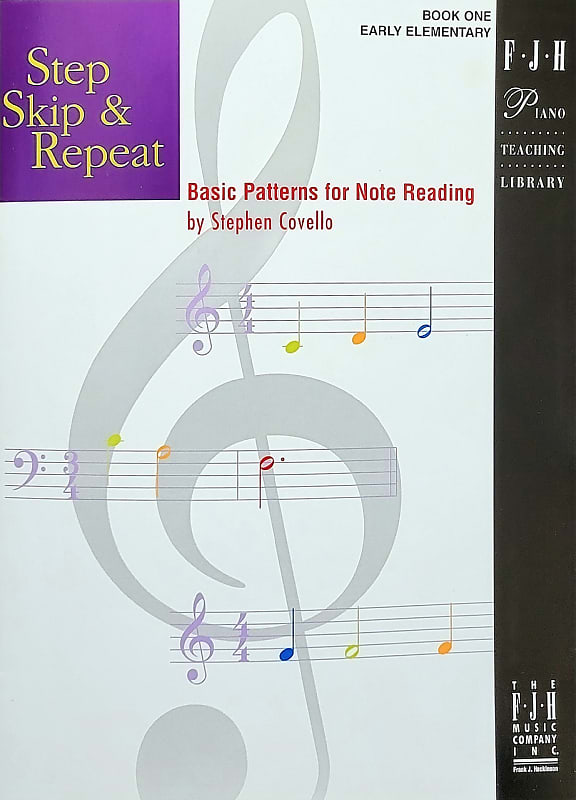 Step Skip & Repeat - Basic Patterns for Note Reading - Book 1 | Reverb